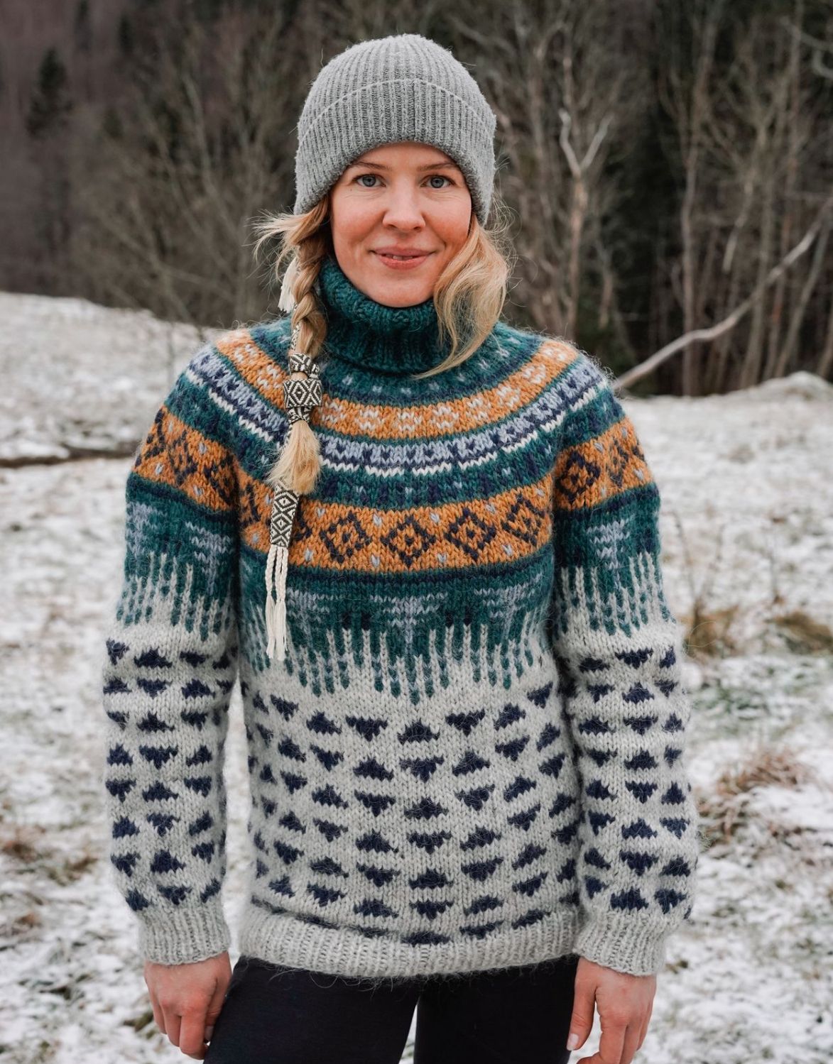 Polarnatt light ash heather - LinkaNeumann.com